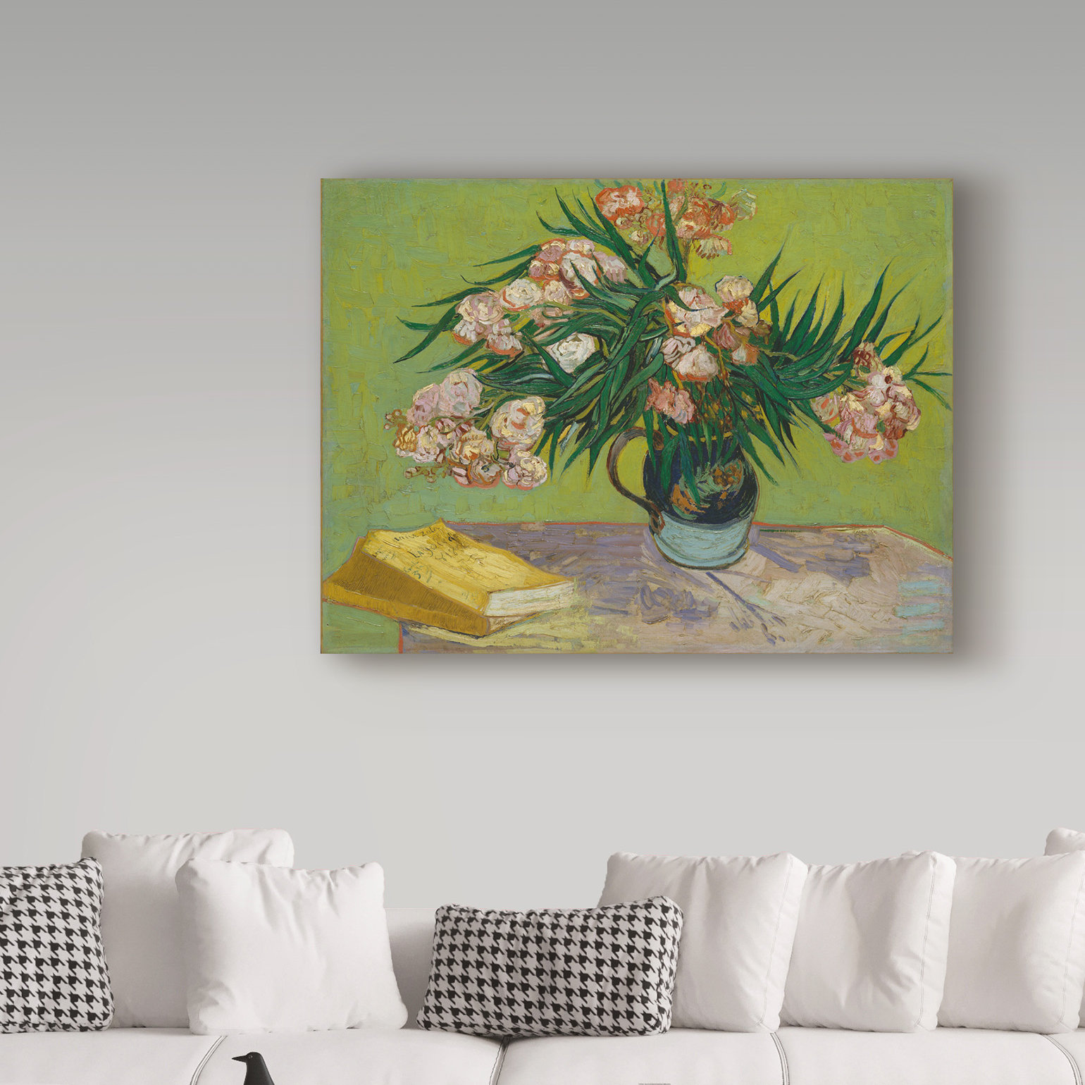 Vault W Artwork 'Oleanders' by Vincent Van Gogh Oil Painting Print on ...
