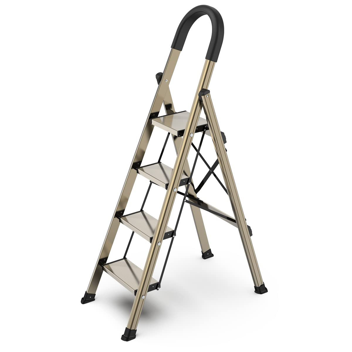 WFX Utility™ Lightweight Aluminum Foldable 4 Step Ladder - Wayfair Canada
