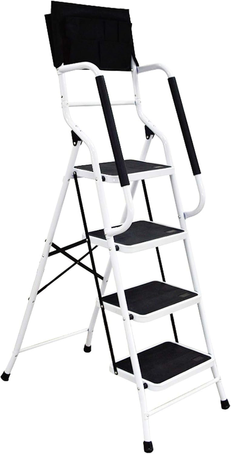 Latitude Run® 4 Step Ladder with Handrails 500 lb Capacity Step Stool ...