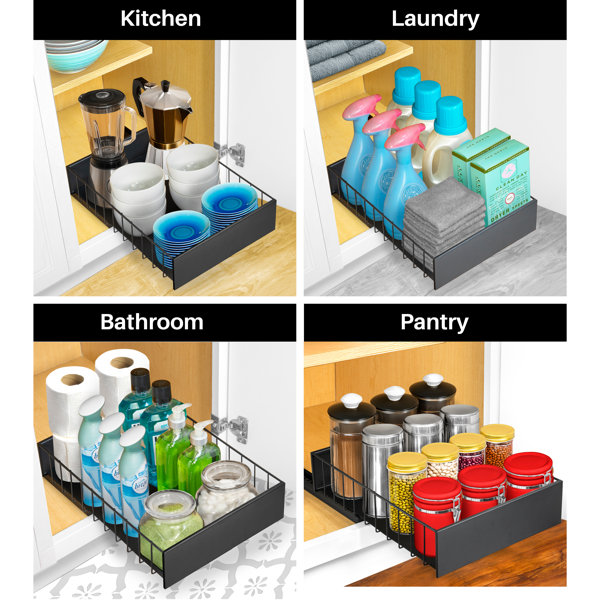Rebrilliant Lynk Professional Pull Out Cabinet Organizer, 10" X 14 ...