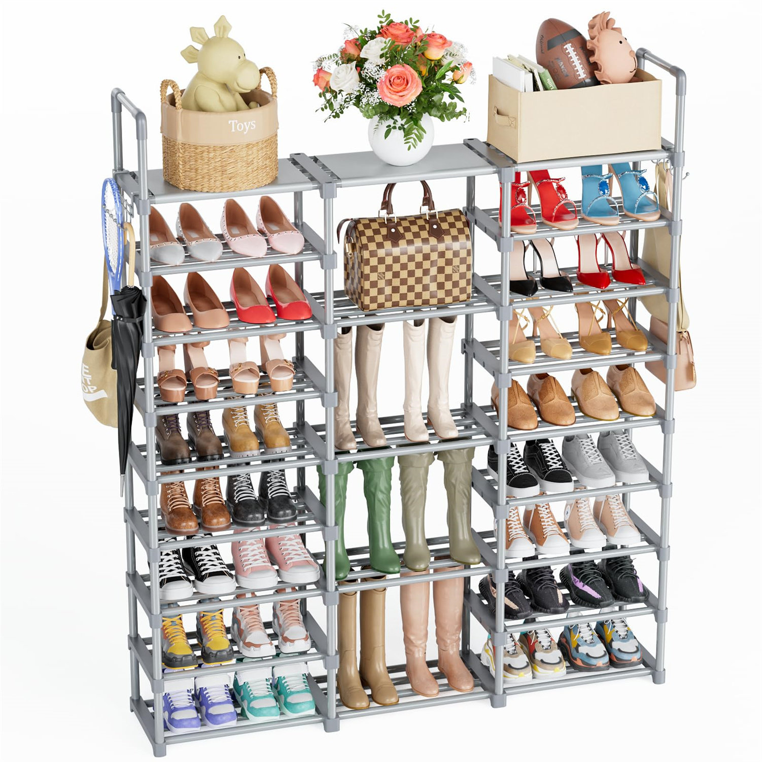 ASA 18 Pair Shoe Rack | Wayfair
