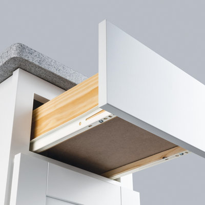 Franklin Brass Full Extension Bottom Mount Metal Drawer Slide | Wayfair