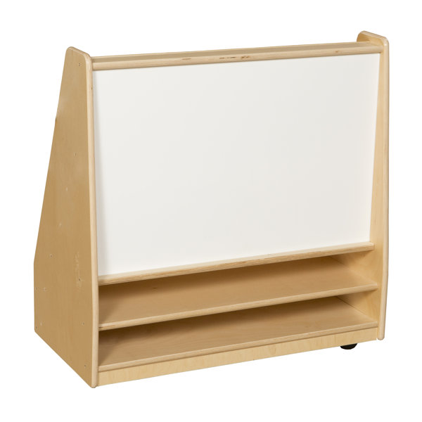 Wood Designs 5 Compartment Manufactured Wood Book Display & Reviews ...