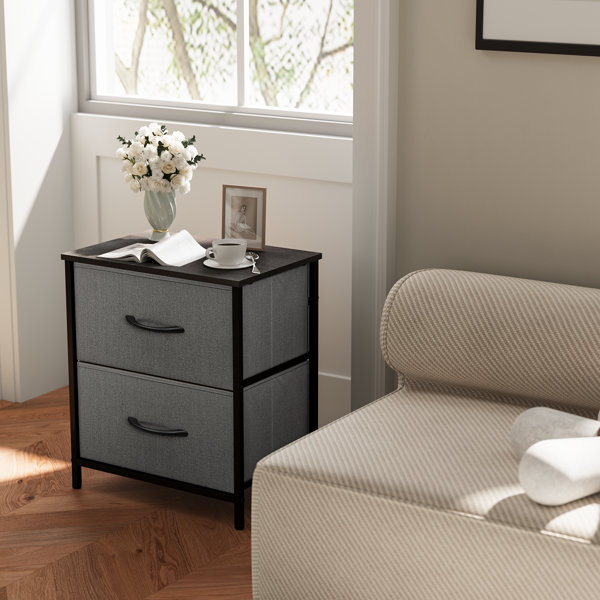 Latitude Run® Grandison 2 Drawer Storage Drawer | Wayfair