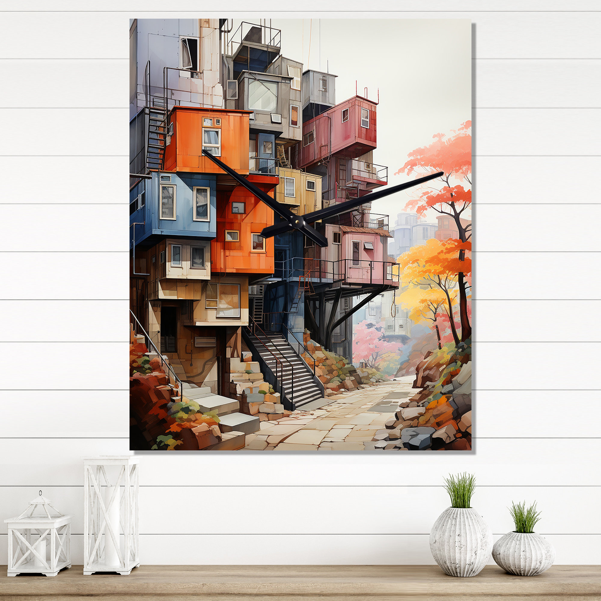 Latitude Run® Warehouses Industrial Cubic Palette III - Warehouses Wall ...