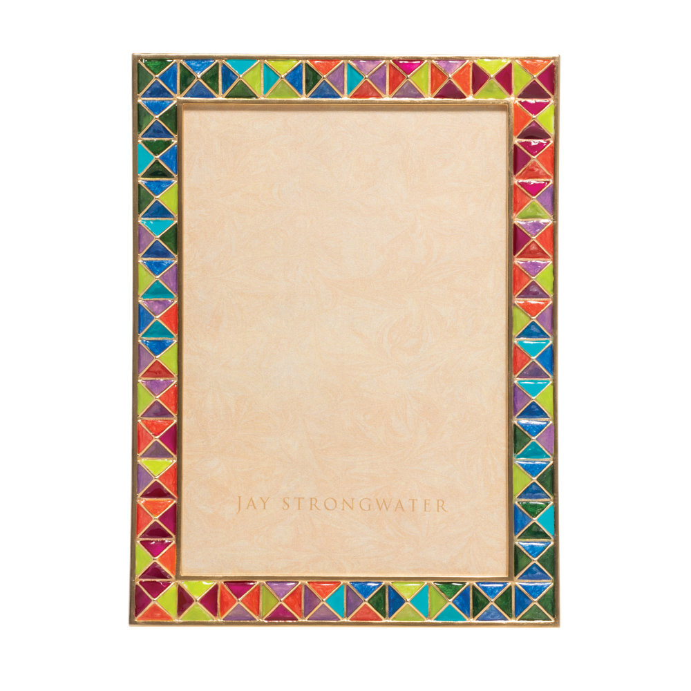 Jay Strongwater Abaculus Pyramid Frame | Wayfair