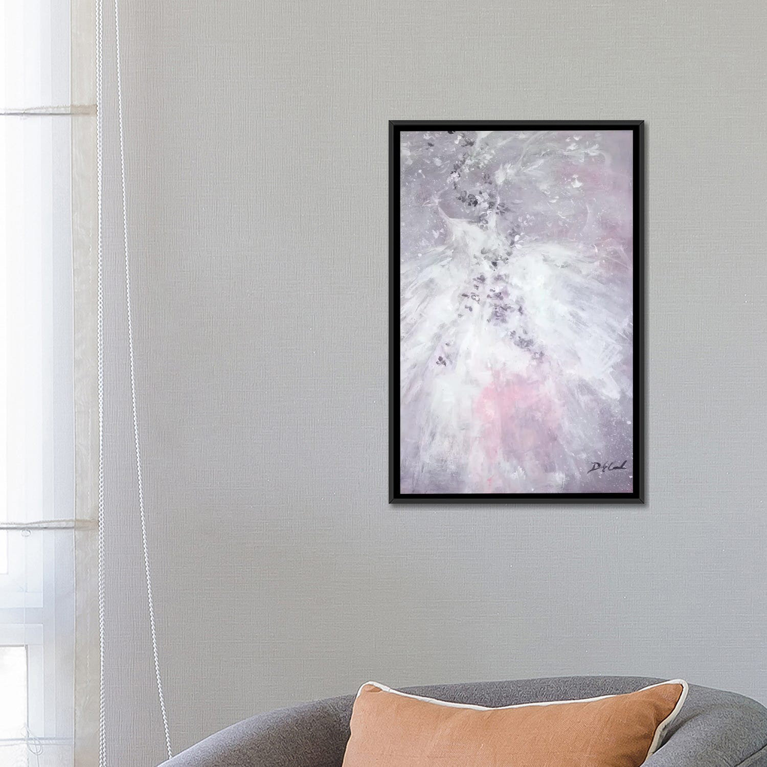 Ophelia & Co. Lavender Fancy by Debi Coules - Gallery-Wrapped Canvas ...