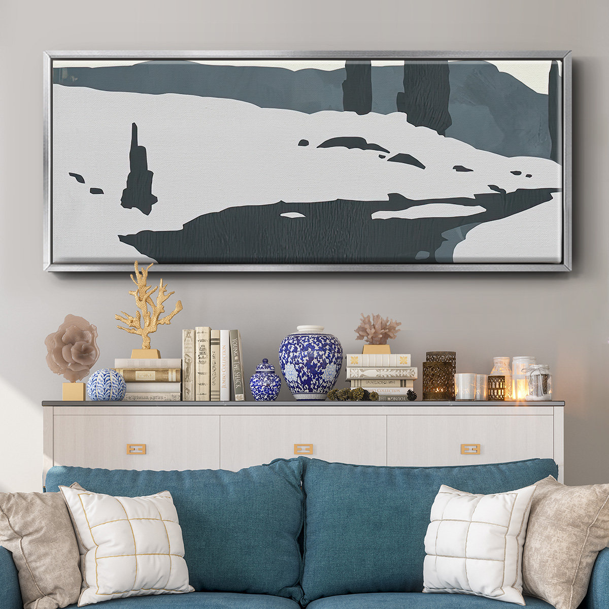 Wexford Home Cutter Island II- Framed Canvas | Wayfair