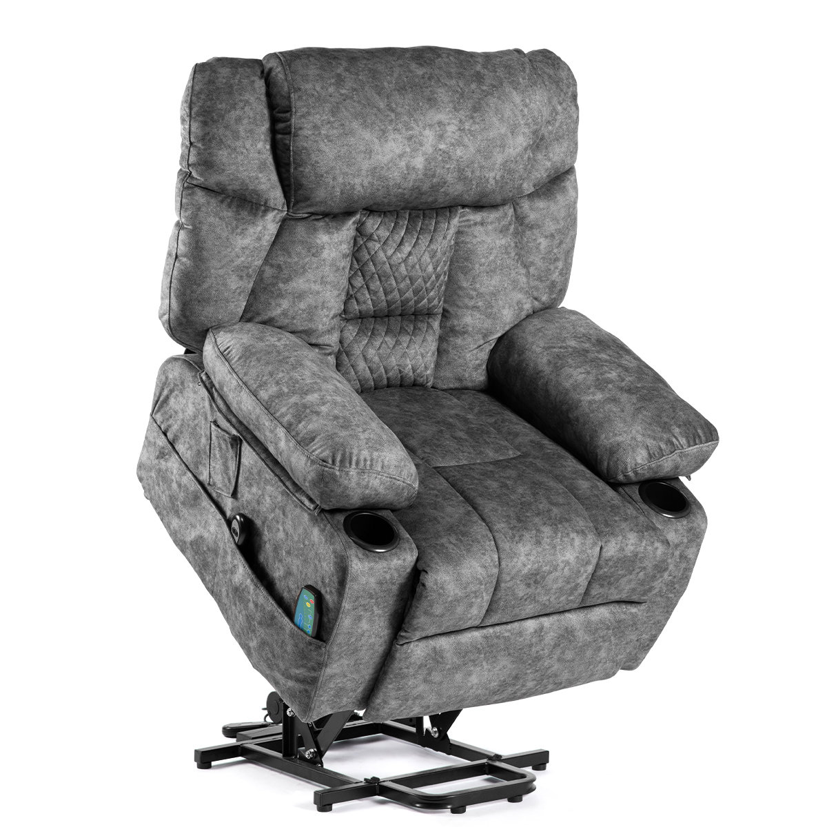 Red Barrel Studio® Almaz Upholstered Lift Assist Recliner | Wayfair