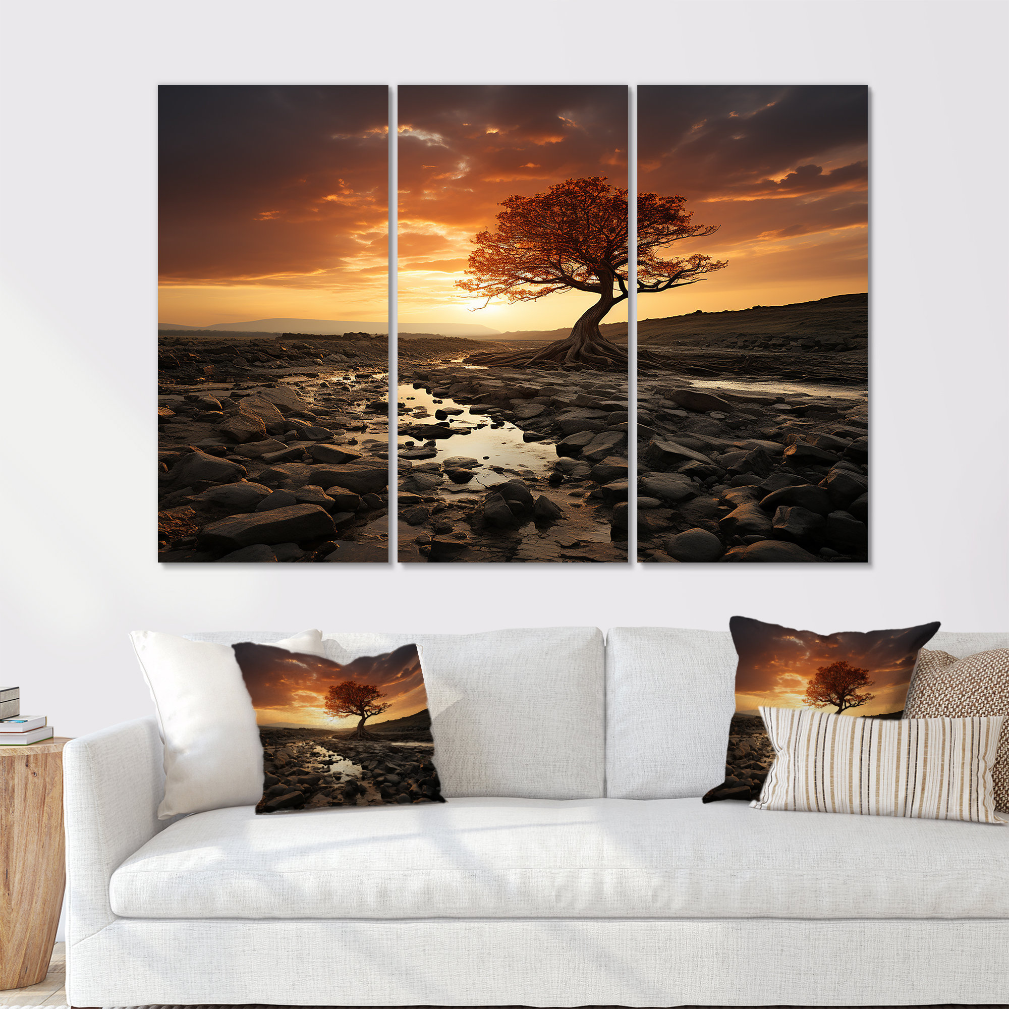 Lark Manor™ Volcano Volcanic Emission I - Volcano Wall Decor Set | Wayfair