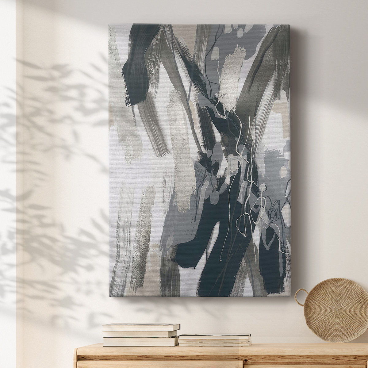Wrought Studio™ Slate Search II On Canvas Print | Wayfair