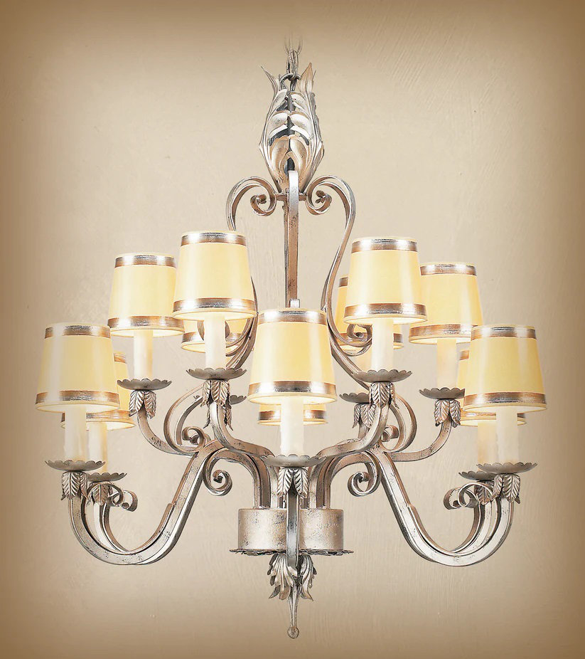 Arte De Mexico 12 - Light Unique Classic / Traditional Chandelier with ...
