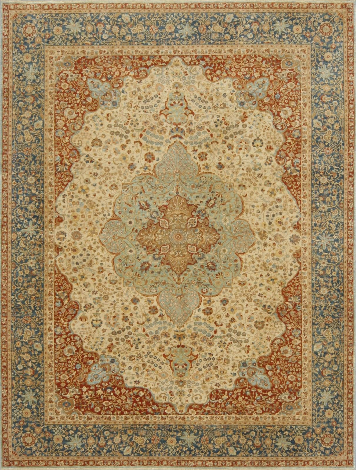 Bungalow Rose Seanin One-of-a-Kind 9'3" X 11'11" Area Rug Red | Wayfair