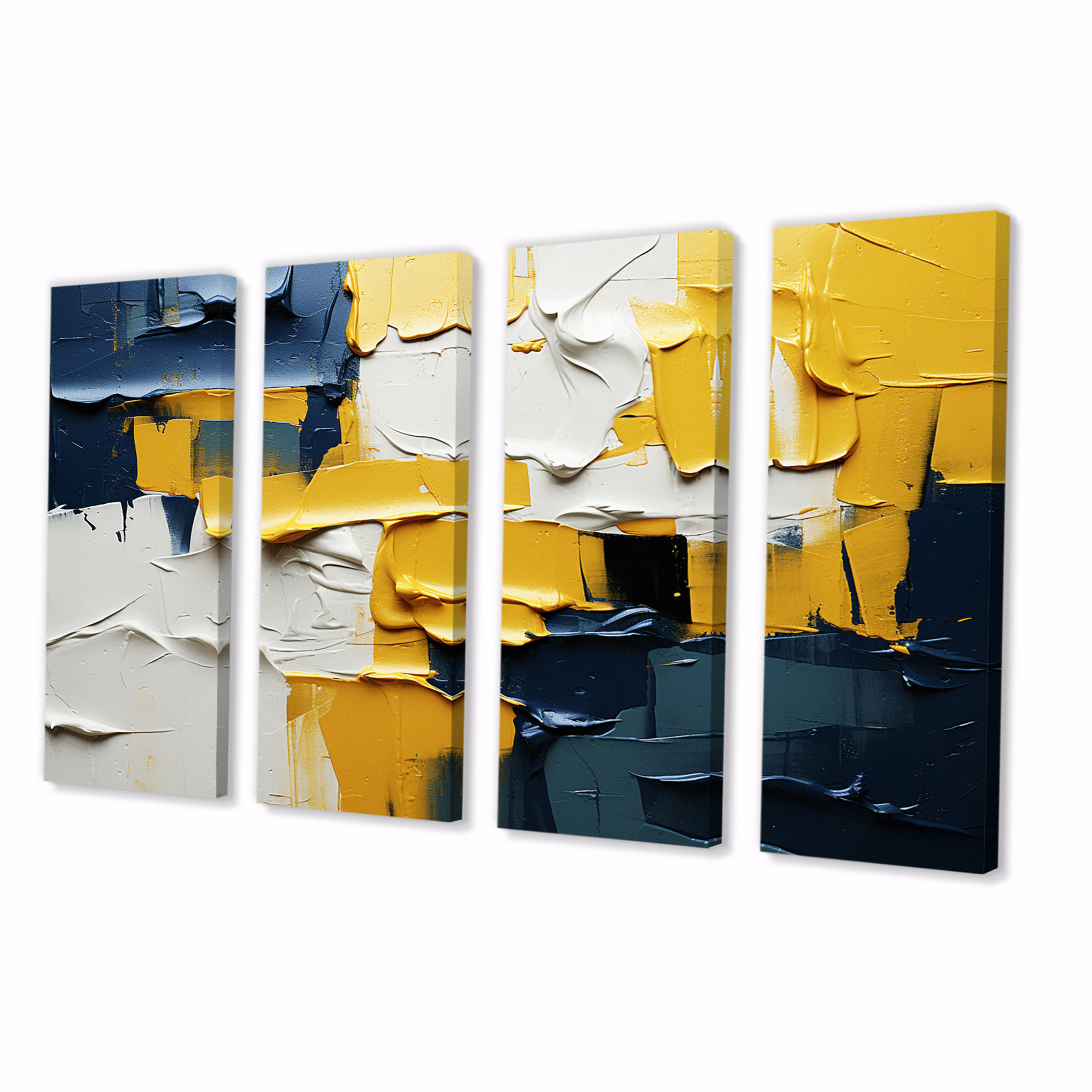 Ivy Bronx Remembering Ukraine Abstract Painting IV - Abstract Canvas ...