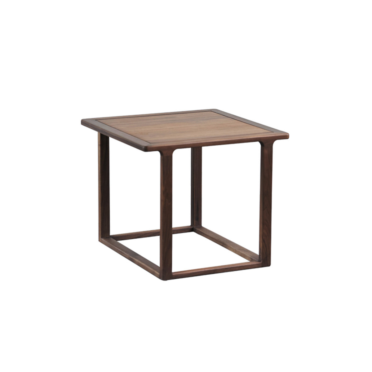 Tha Dream Team Retro Square Solid Wood Side Table | Wayfair