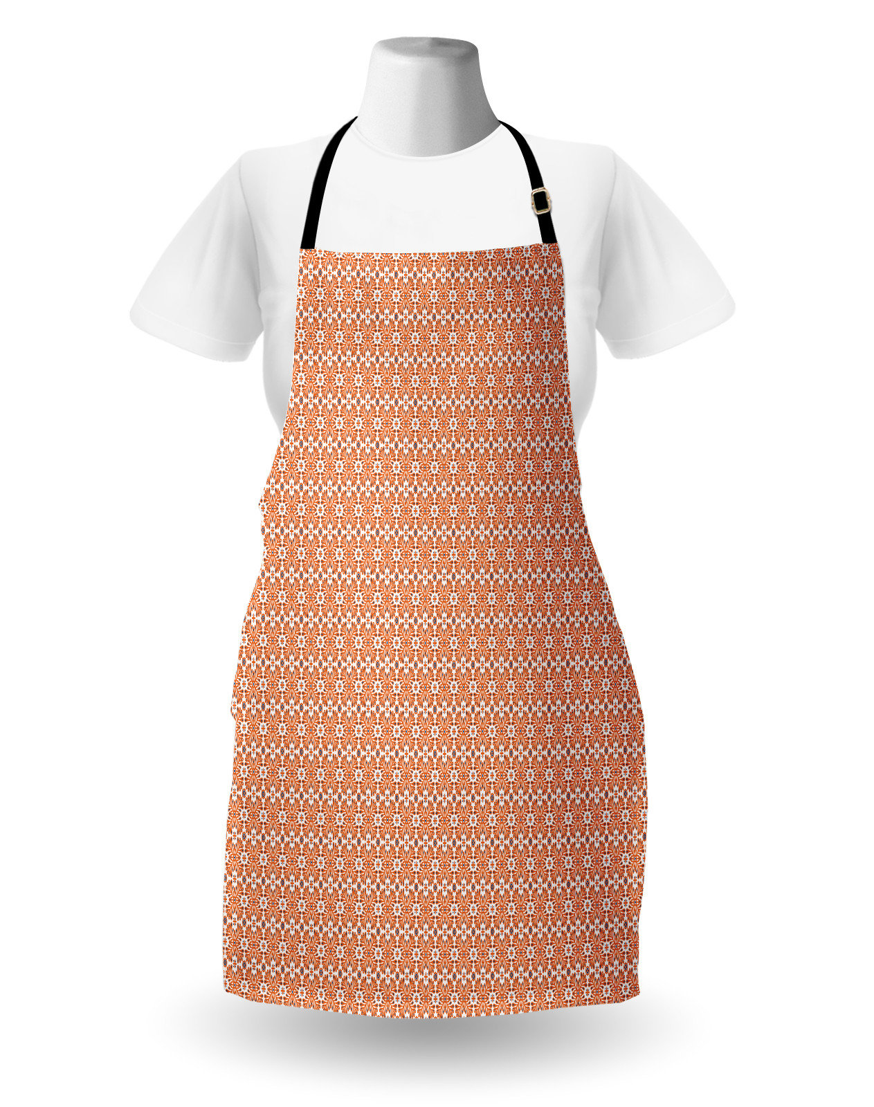 East Urban Home Scandinavian Apron Unisex Flower Like Folk Art Adult ...