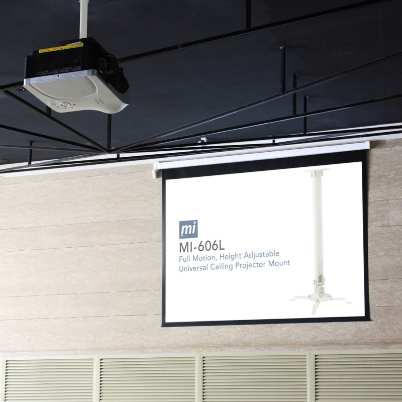 Mount-It! Projector Height Adjustable Universal Stand and Ceiling Mount ...