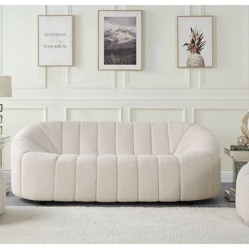 Latitude Run® 84" Round Arm Sofa | Wayfair