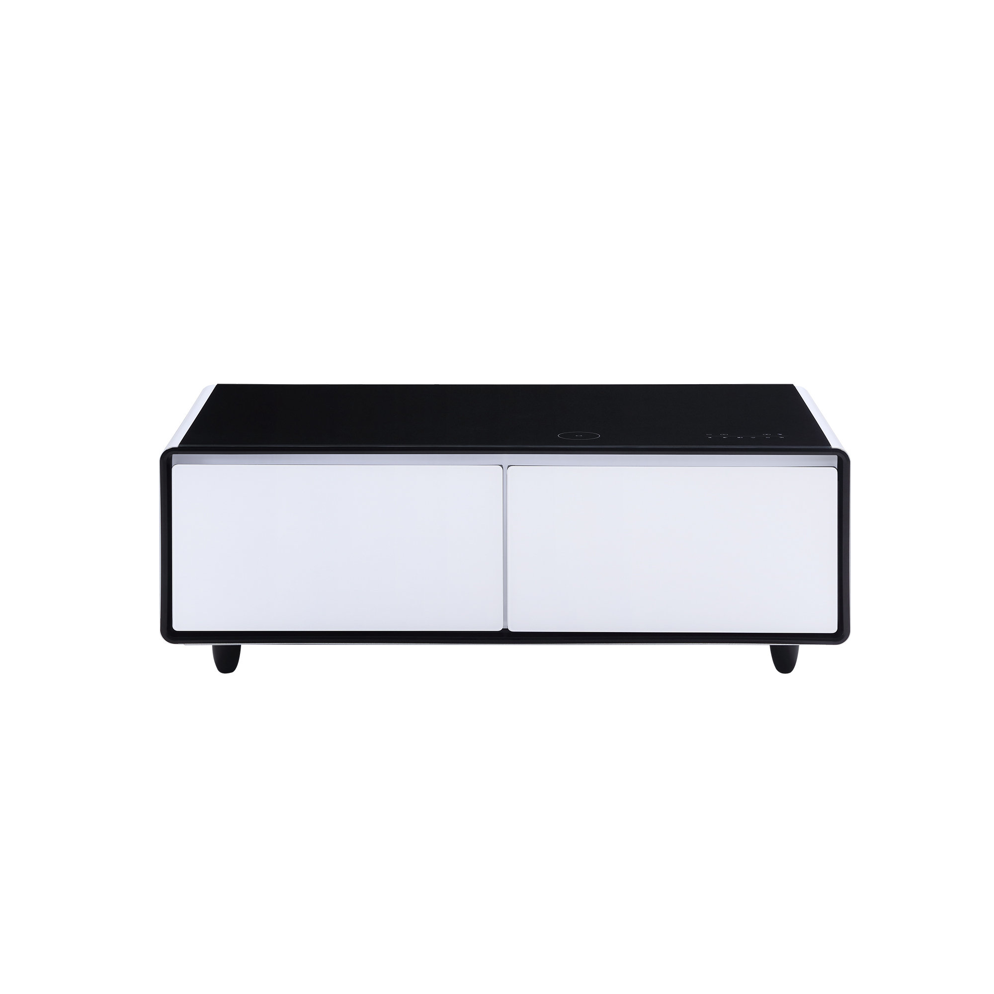 NFusion Ronin Smart Coffee Table with Fridge, Power Outlets, Bluetooth ...