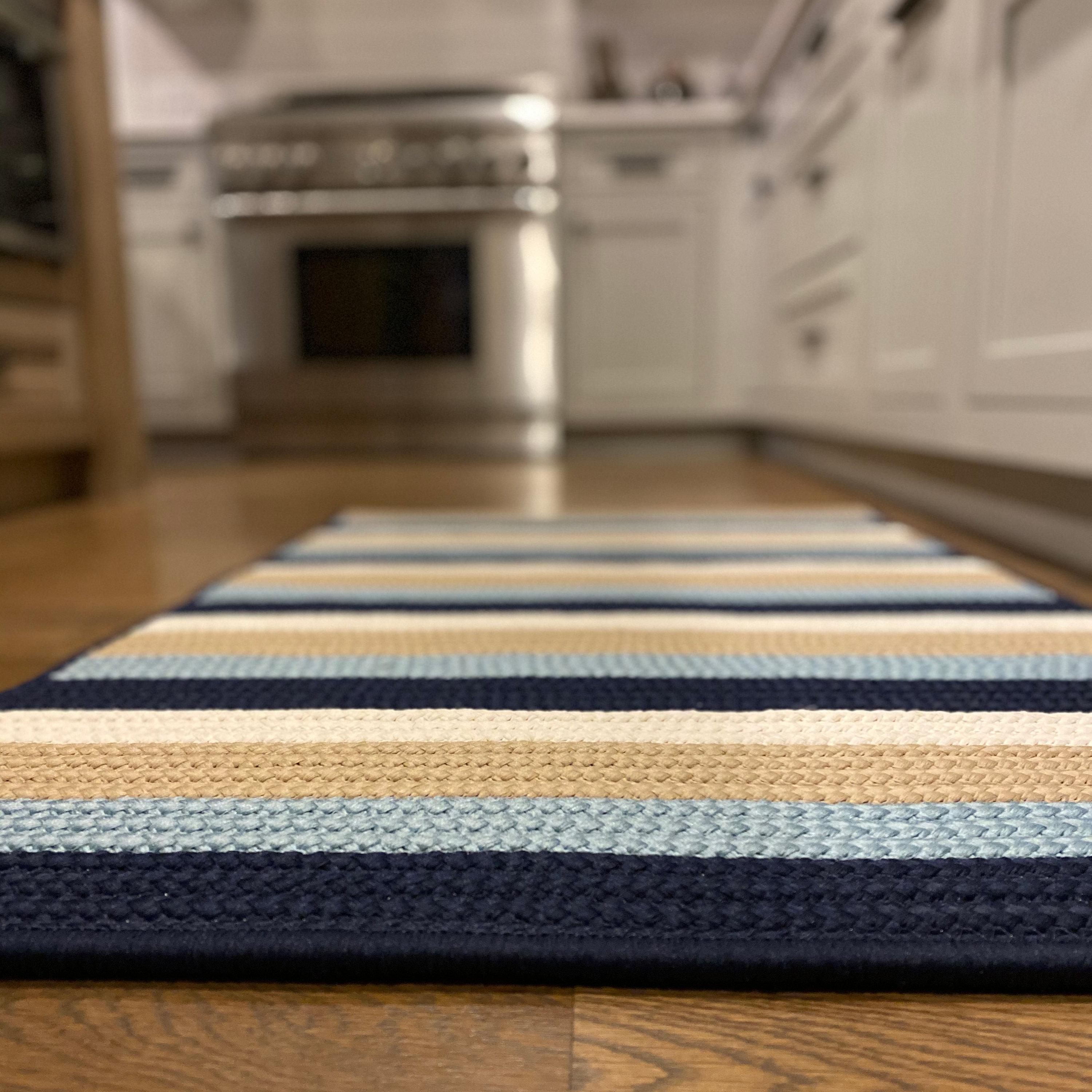 Breakwater Bay Wilkesboro Striped Area Rug | Wayfair