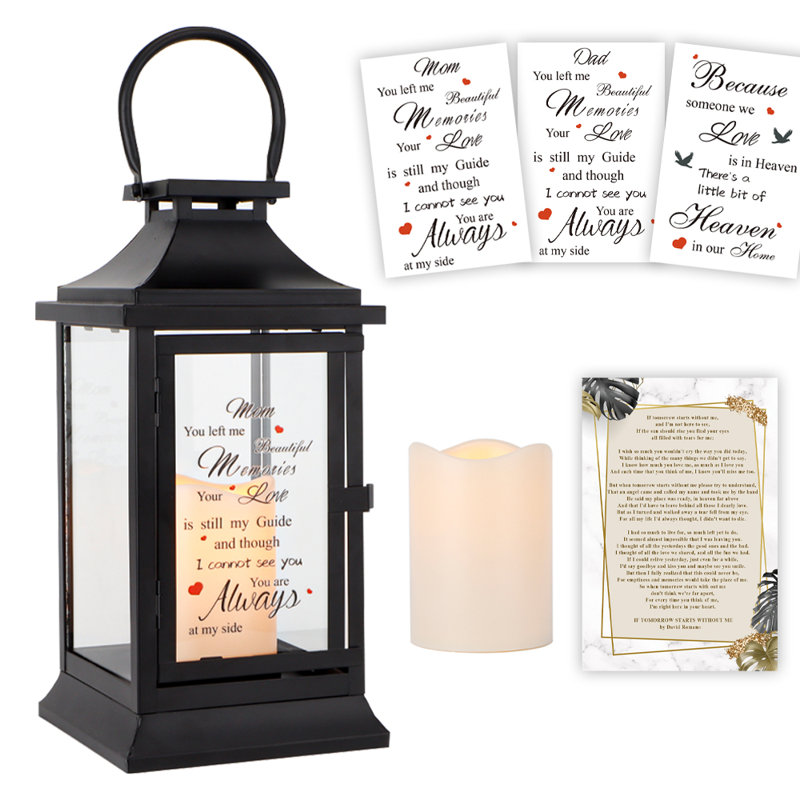 Winston Porter Memorial Lantern Bereavement Gifts In Memory Of Loved ...