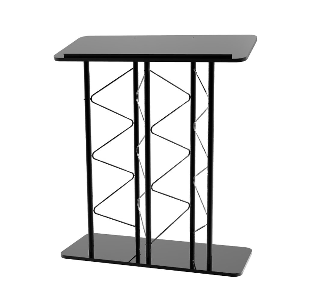 Fixturedisplays® Assembled Metal Truss Podium Double Width Modern ...