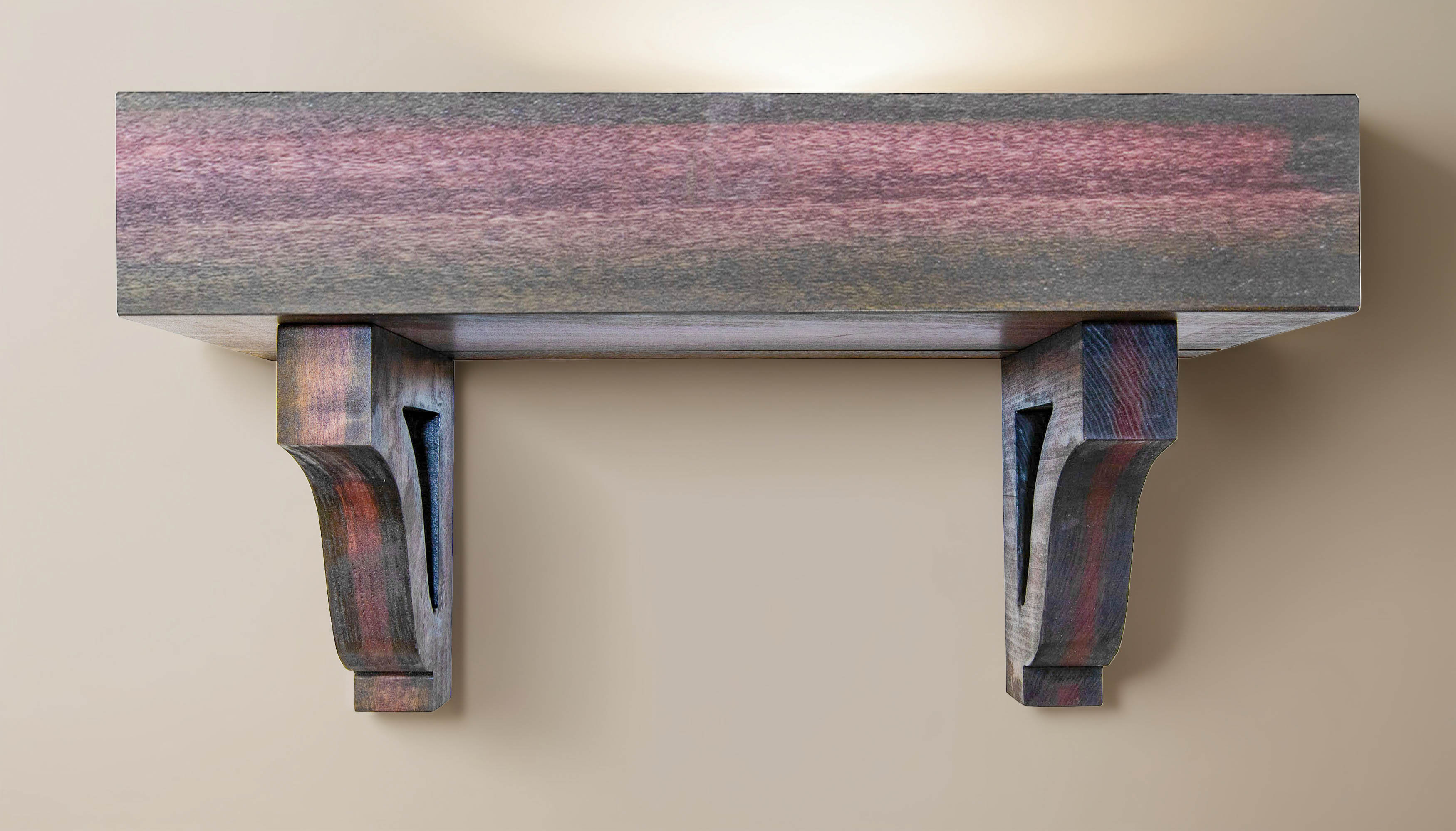 Red Barrel Studio Rayne Poplar Floating Shelves W/Corbels - Wayfair Canada