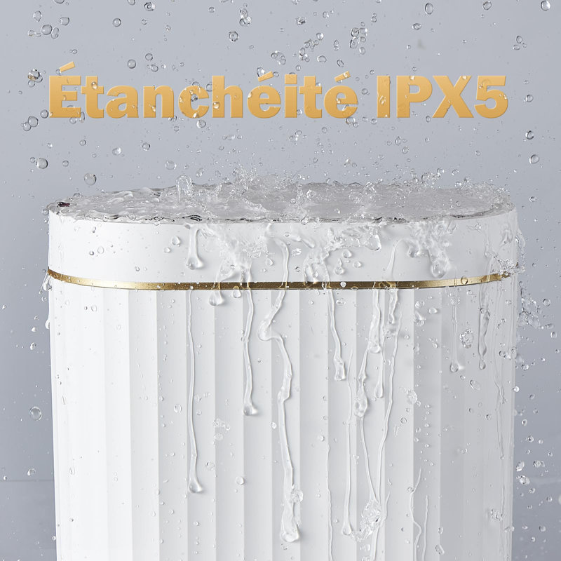 Crestone 2 Gallons Plastic Motion Sensor Trash Can | Wayfair