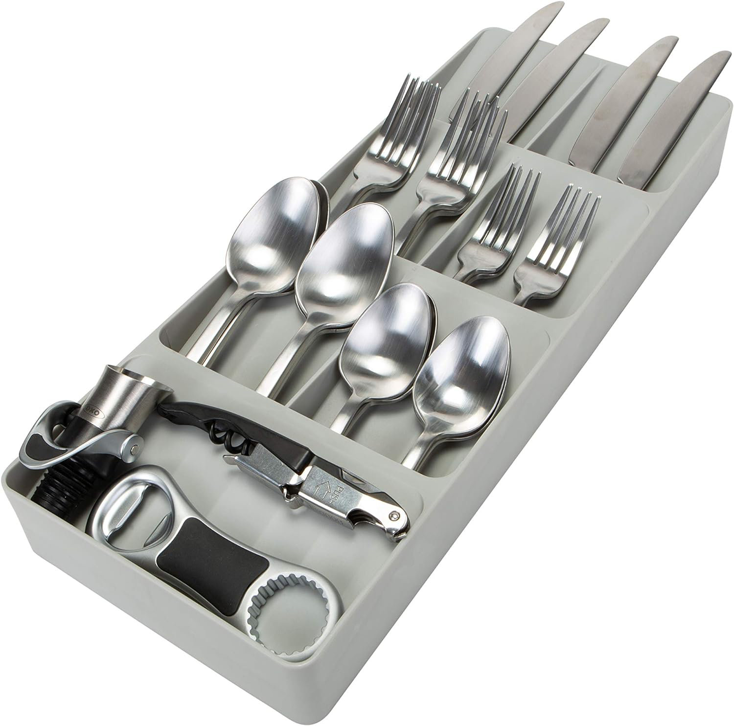 Prep & Savour 7 Slot Cutlery Drawer Organizer | Wayfair