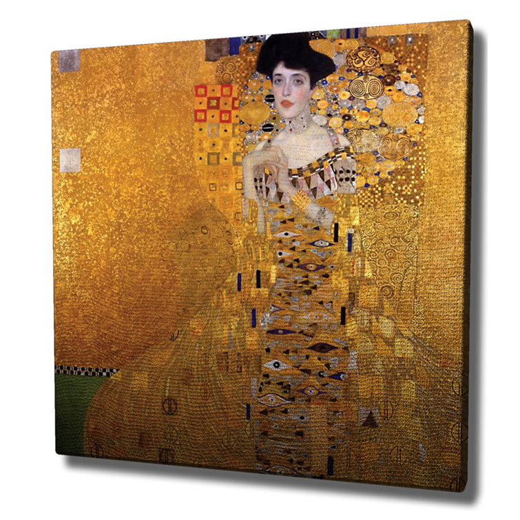 Bless international By Gustav Klimt Wrapped Canvas Graphic Art Print ...