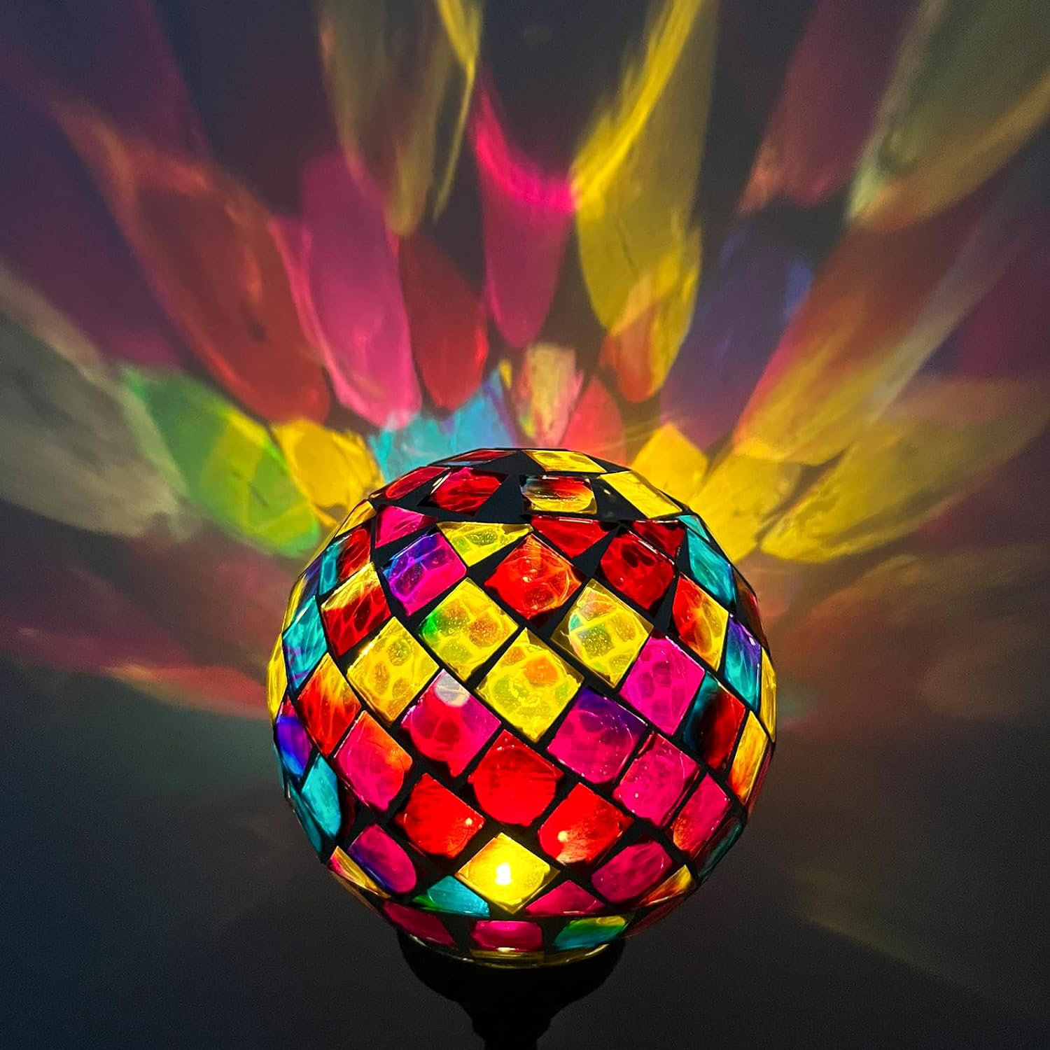 WONDER garden Solar Powered Glass Pathway Light | Wayfair