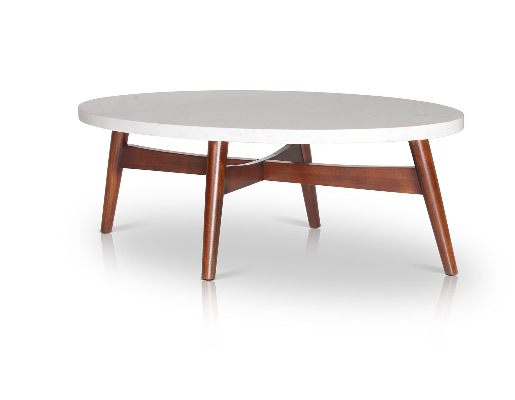 George Oliver Serena Silverstone OvalCocktail Table | Wayfair