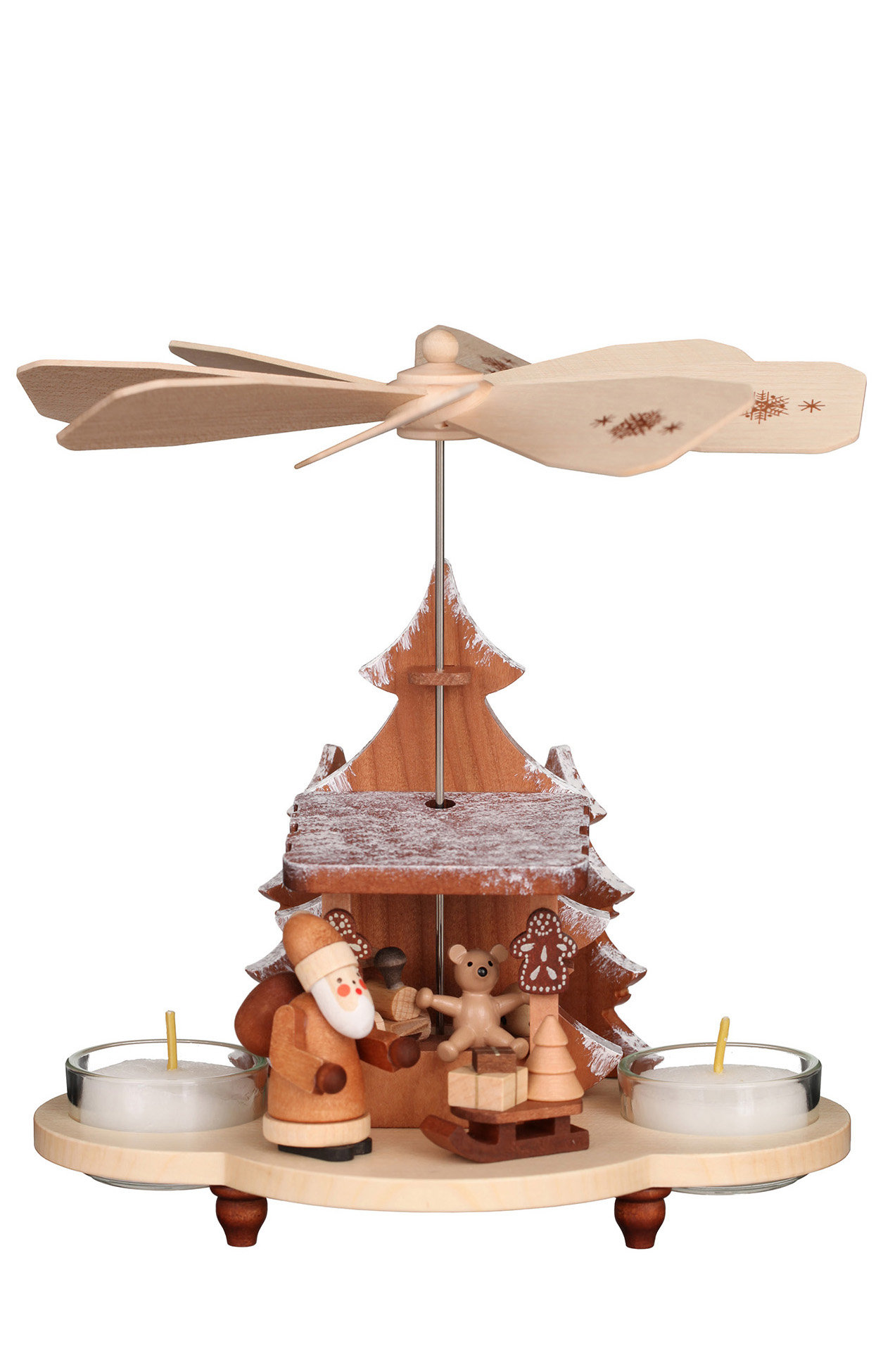 The Holiday Aisle® Pyramid Santa and Toys | Wayfair