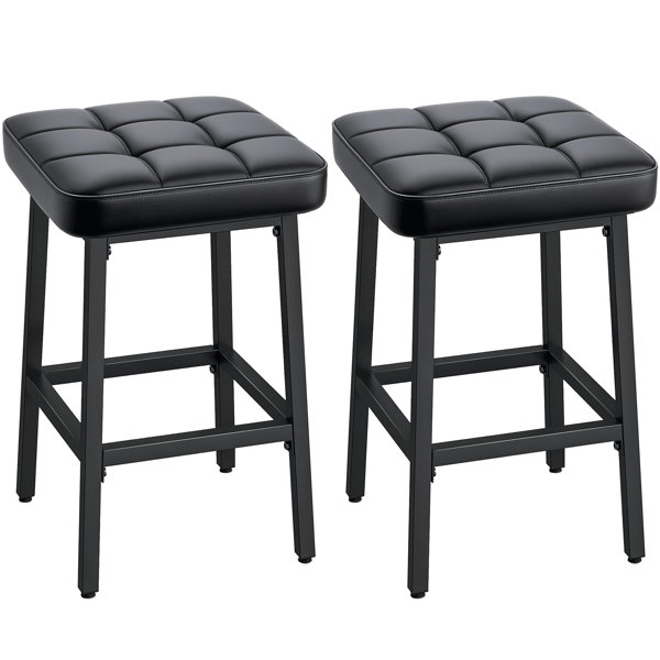 Corrigan Studio® Modern Counter Height Bar Stools Set Of 2, 24 ...