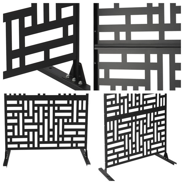 FRONG Free Standing Privacy Screen & Reviews | Wayfair