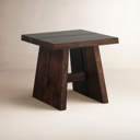 Home Trends & Design Acadia Side Table In Coffee Bean | Birch Lane