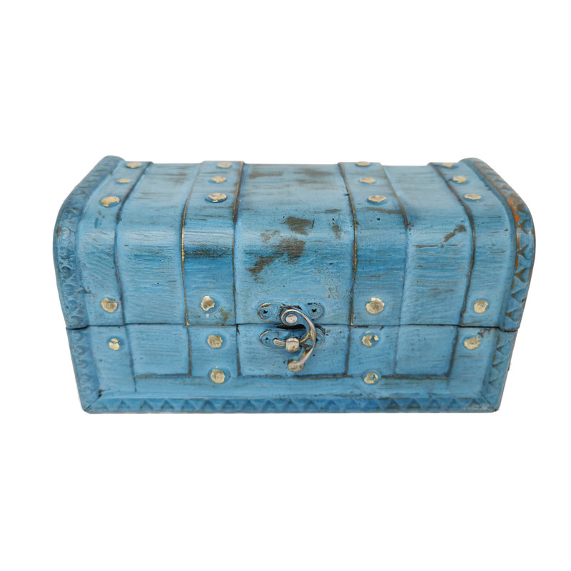 Breakwater Bay Small Double-Banded Wood Decorative Box & Reviews | Wayfair