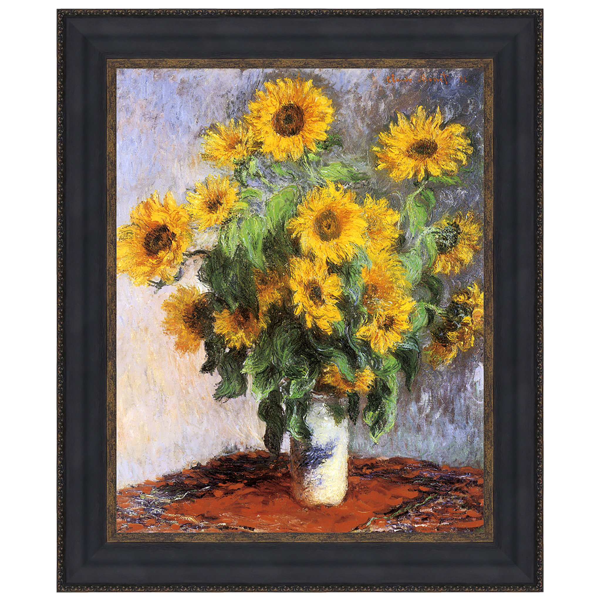 Monet Sunflowers