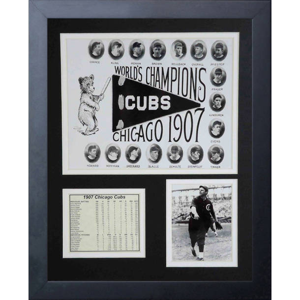 Legends Never Die 1907 Chicago Cubs Team Framed Memorabilia & Reviews ...