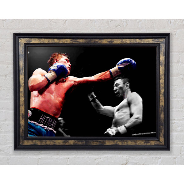 Bright Star Ricky Hatton Knock Out In The Ring - Single Picture Frame ...