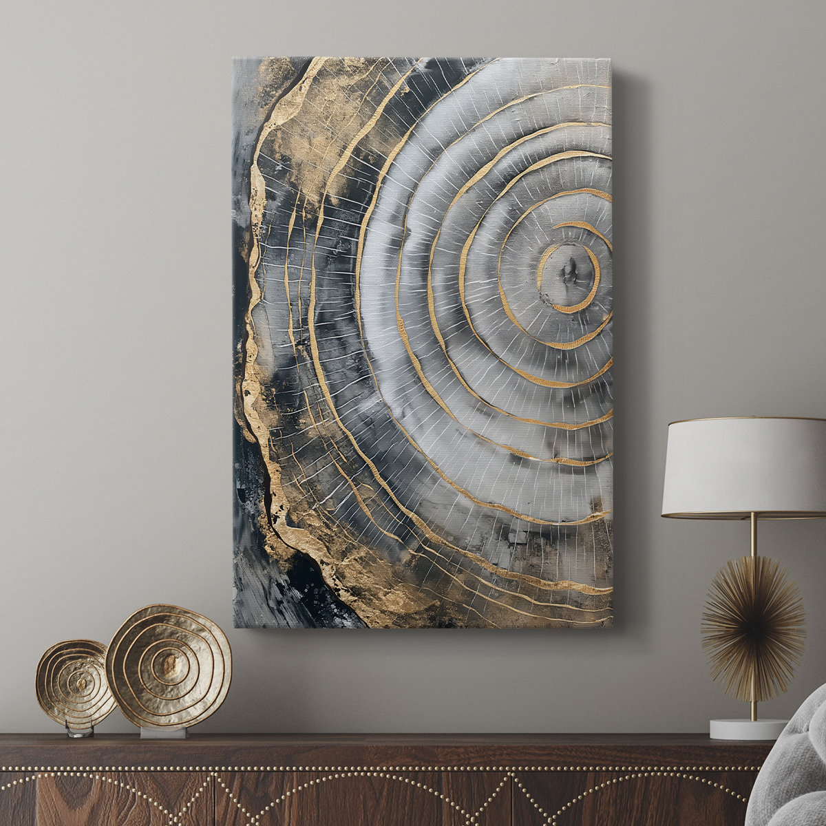 Millwood Pines ABSTRACT Series CCLIX -Custom Wrapped Gallery Cavas ...