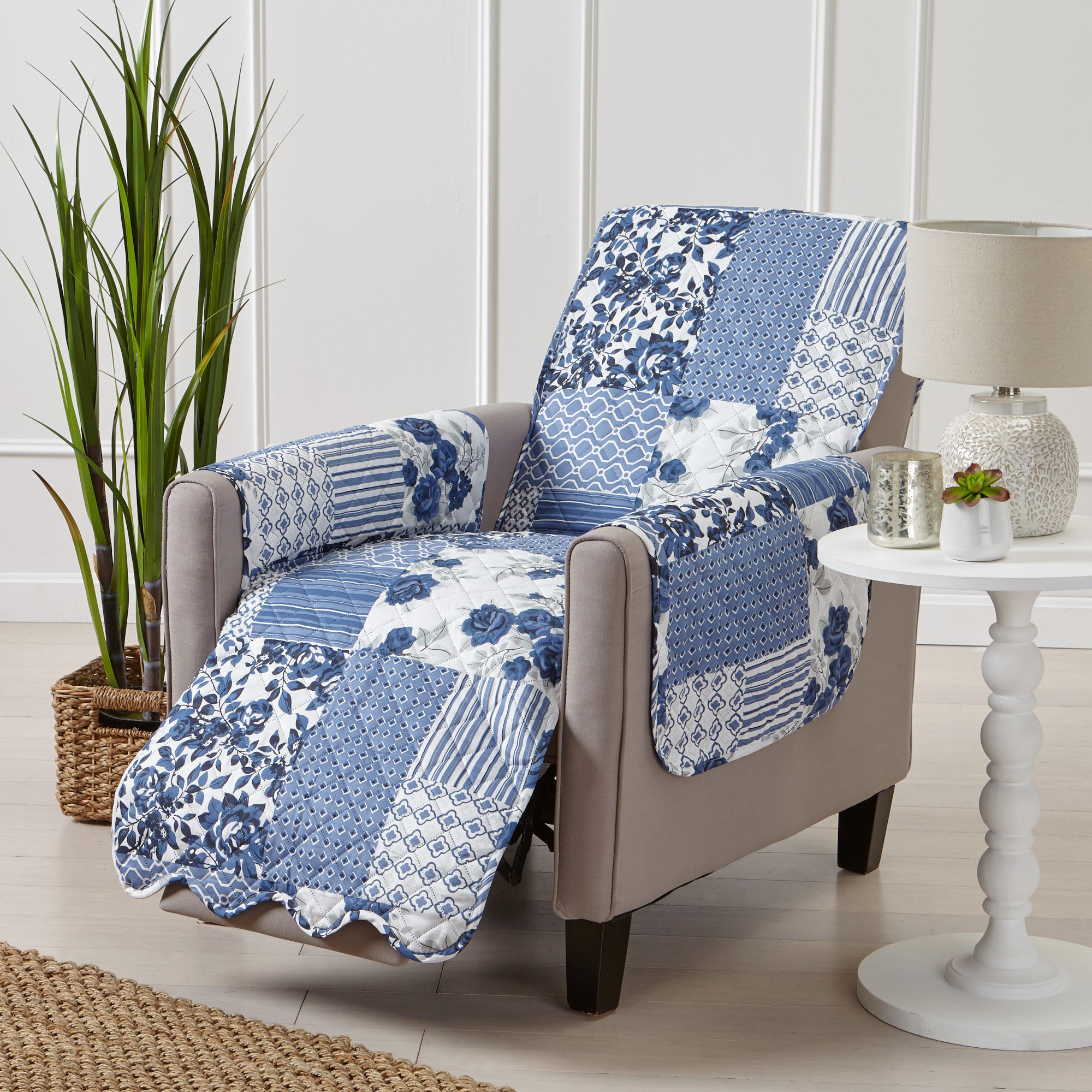 Winston Porter Housse pour fauteuil inclinable Patchwork et avis ...