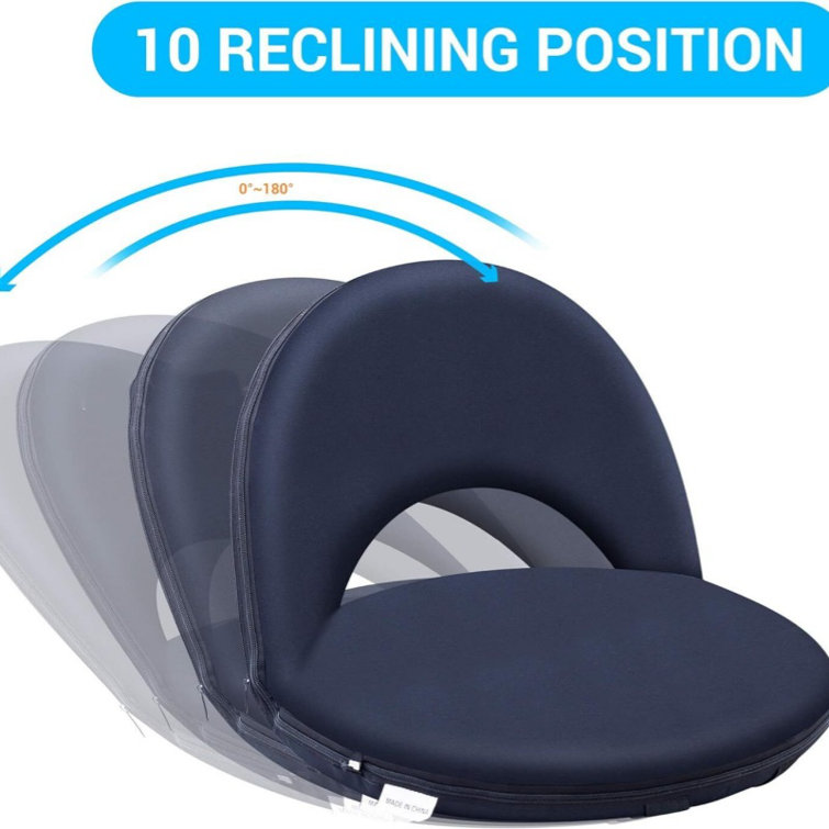Ebern Designs Rafeek Folding Stadium Seat with Cushions | Wayfair