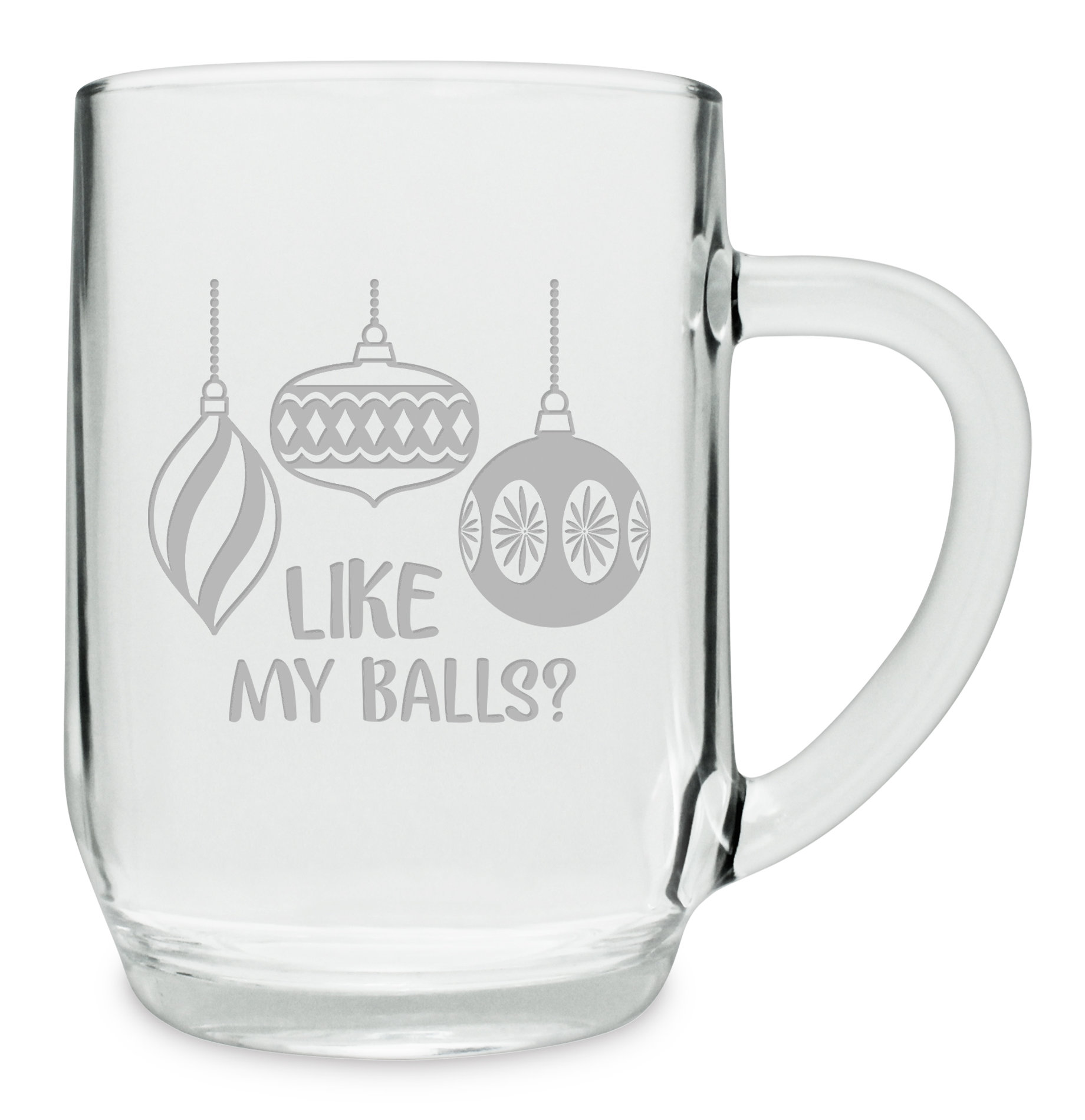 Susquehanna Glass Like My Balls 20 oz. Glass Beer Mug | Wayfair