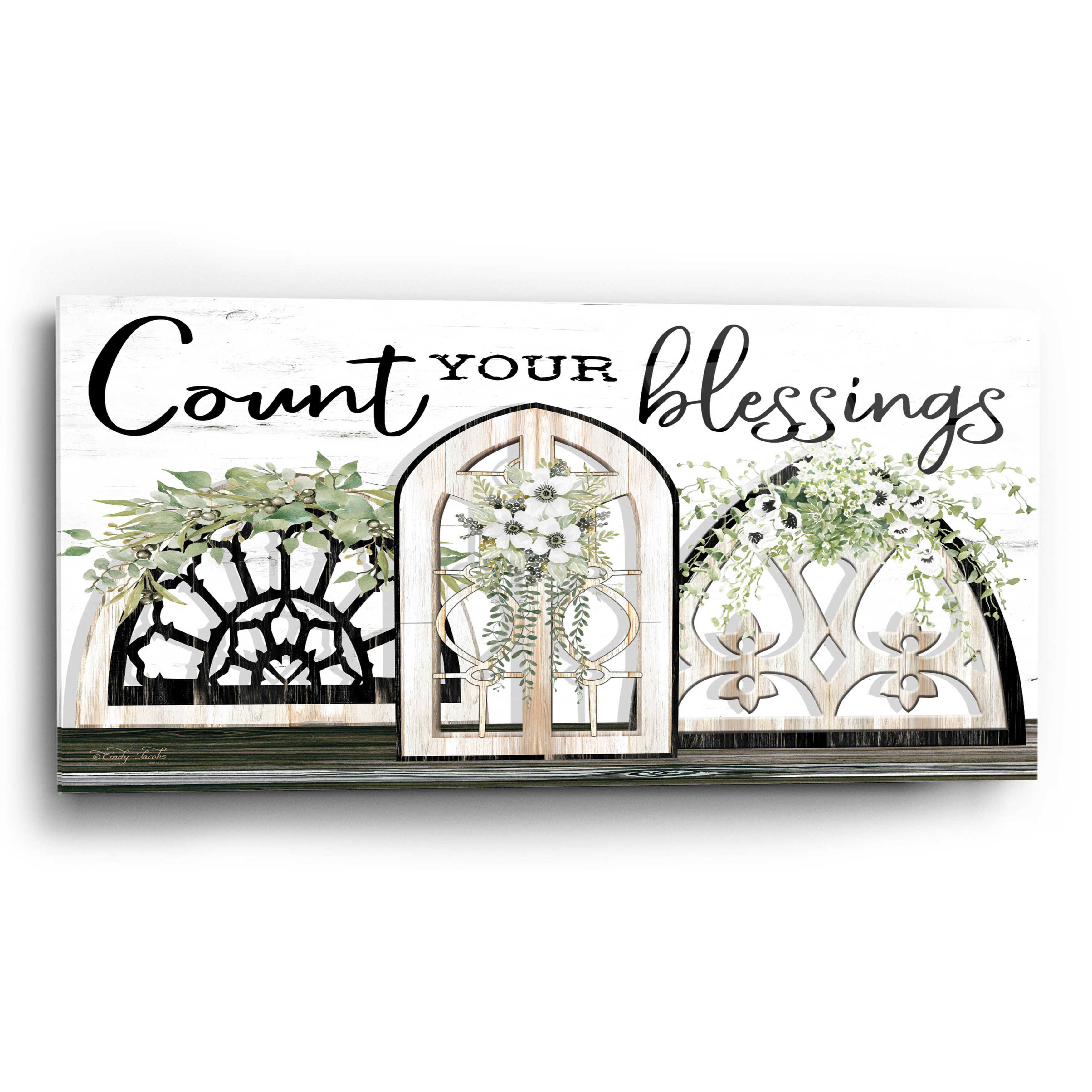 Trinx Count Your Blessings by Cindy Jacobs - Unframed Print | Wayfair