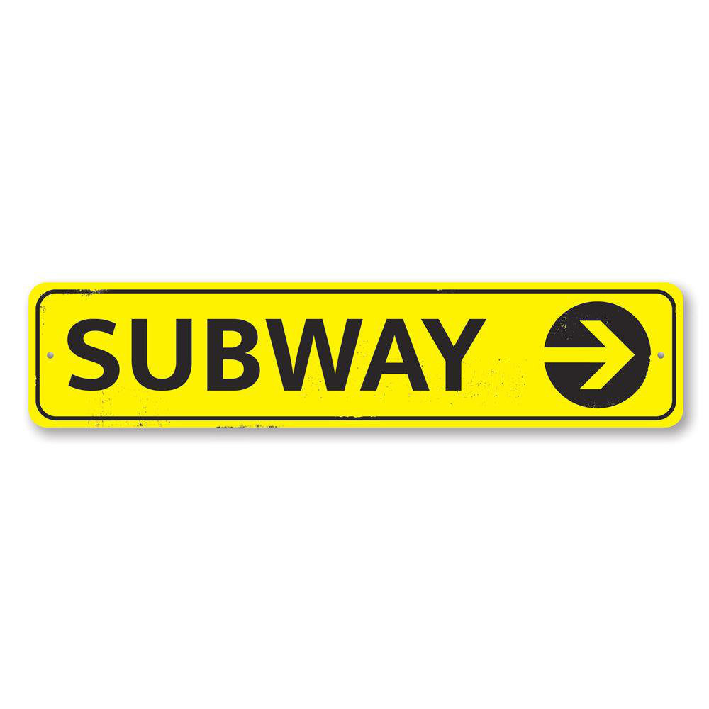 Lizton Sign Shop, Inc Subway Custom Aluminum Sign | Wayfair