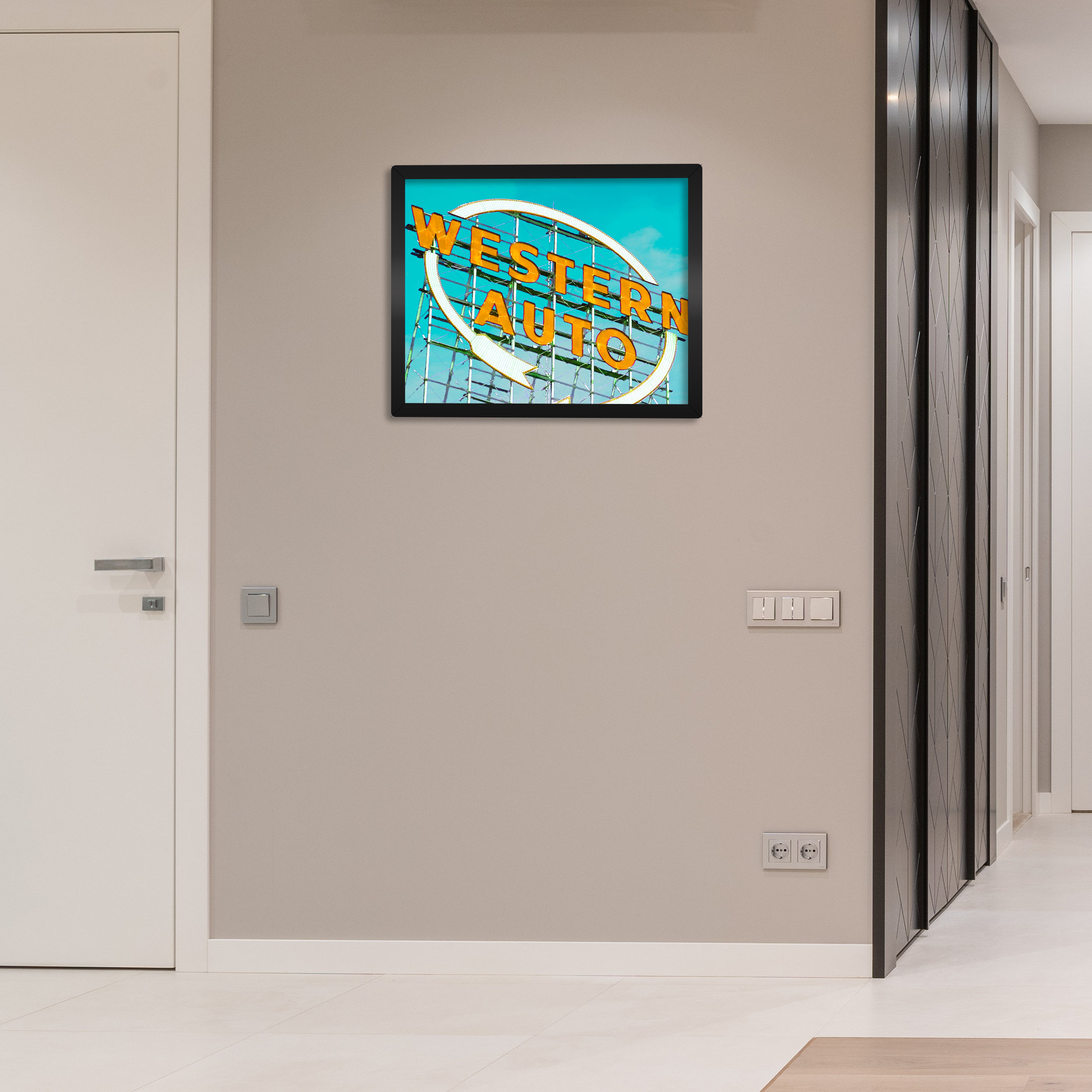 Ebern Designs Western Auto Sign, Kansas City Missouri - Canvas ...