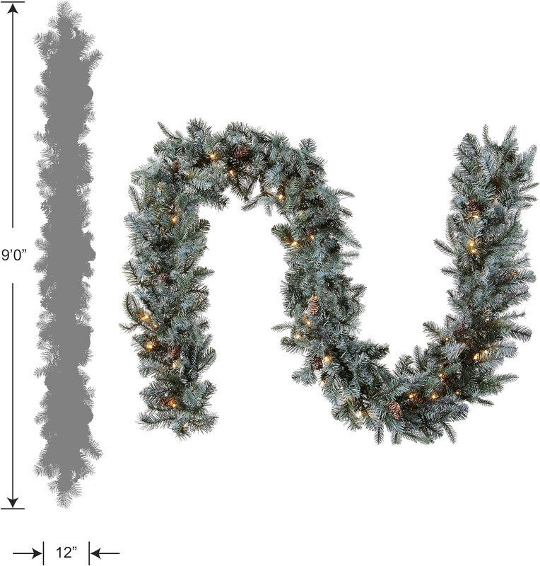 Tikwel 108'' in. Faux Garland | Wayfair