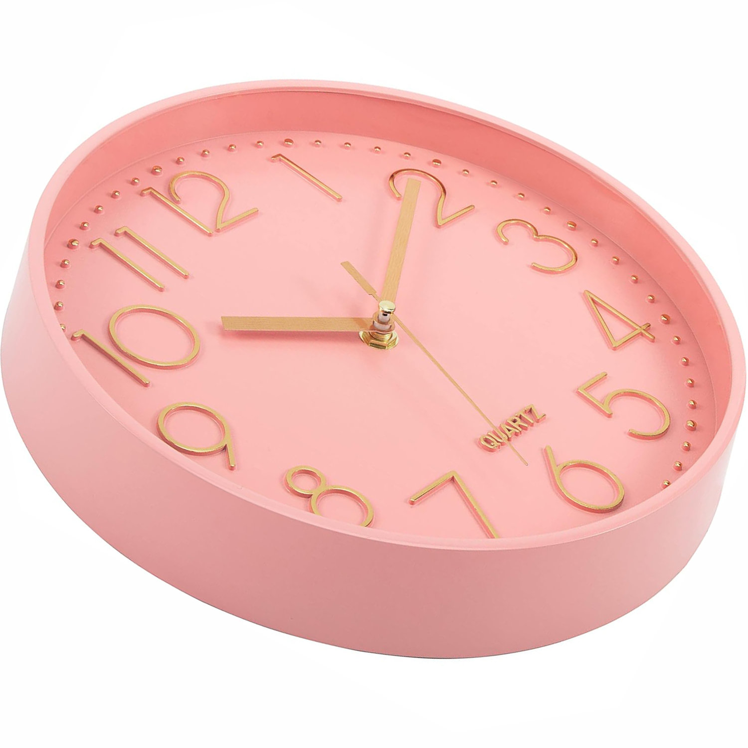 Ebern Designs 10 Inch Wall Clock Modern Battery Operated Analog Small ...