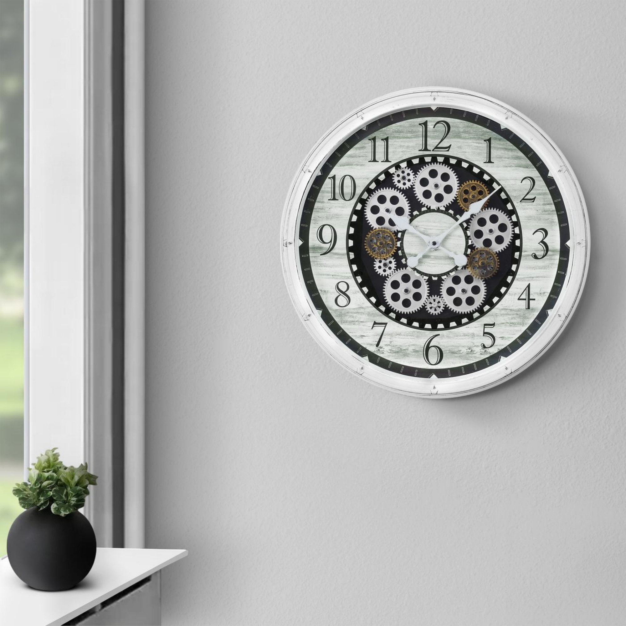 Trent Austin Design Round Wall Clock Numerical - Wayfair Canada